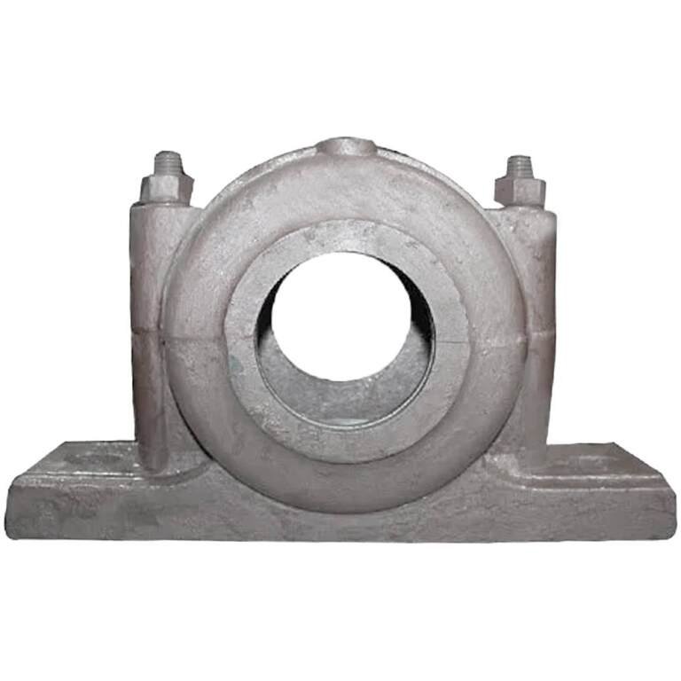 Cast Iron Bearing Bracket | Industrial Support Housing | Implemental