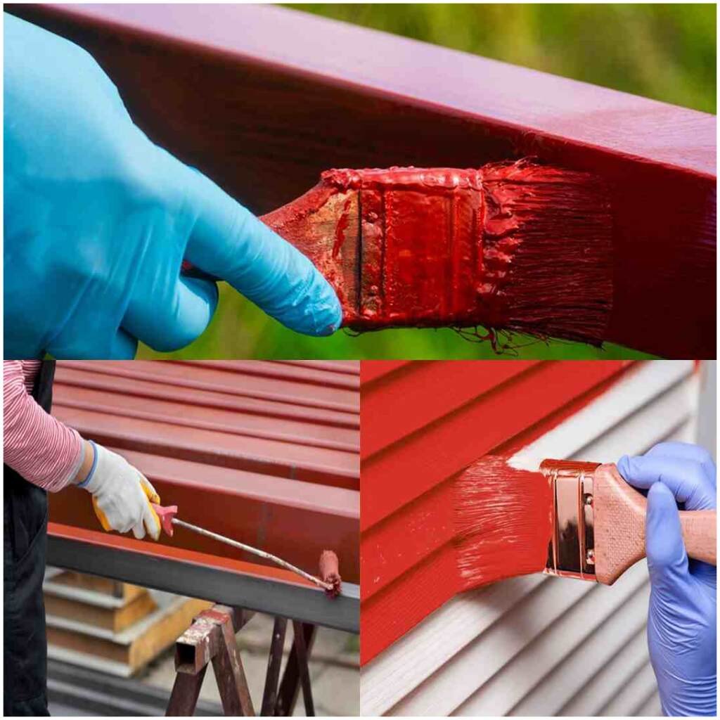 Synthetic Enamel Solvent Thinnable Red Oxide 4LTR