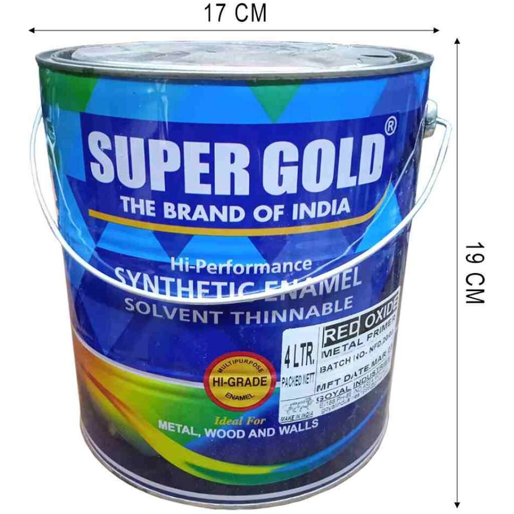Synthetic Enamel Solvent Thinnable Red Oxide 4LTR