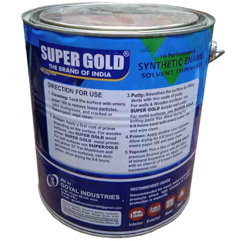 Synthetic Enamel Solvent Thinnable Red Oxide 4LTR