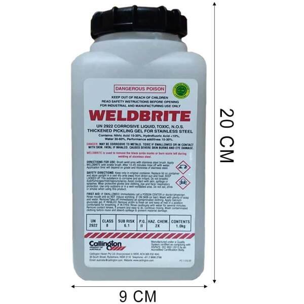 Weldbright K2 Paste 1Kg